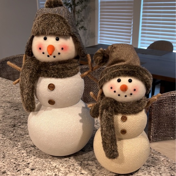 Target | Other | Target Snowman Snow Lady Snow Couple | Poshmark